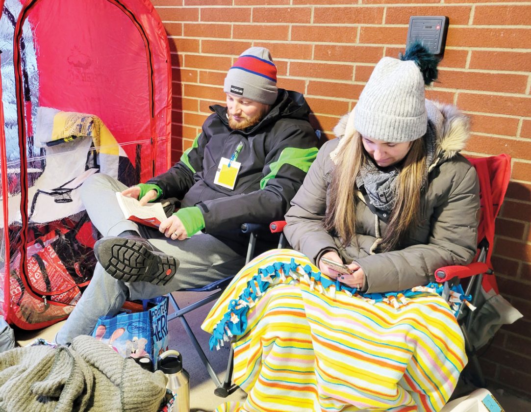 Not Too Cool for School: Parents camp out for Greenmont Elementary pre ...